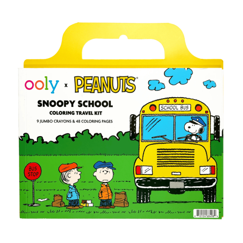 Dynamic Distribution - Ooly x Peanuts: Snoopy School Coloring Travel ...