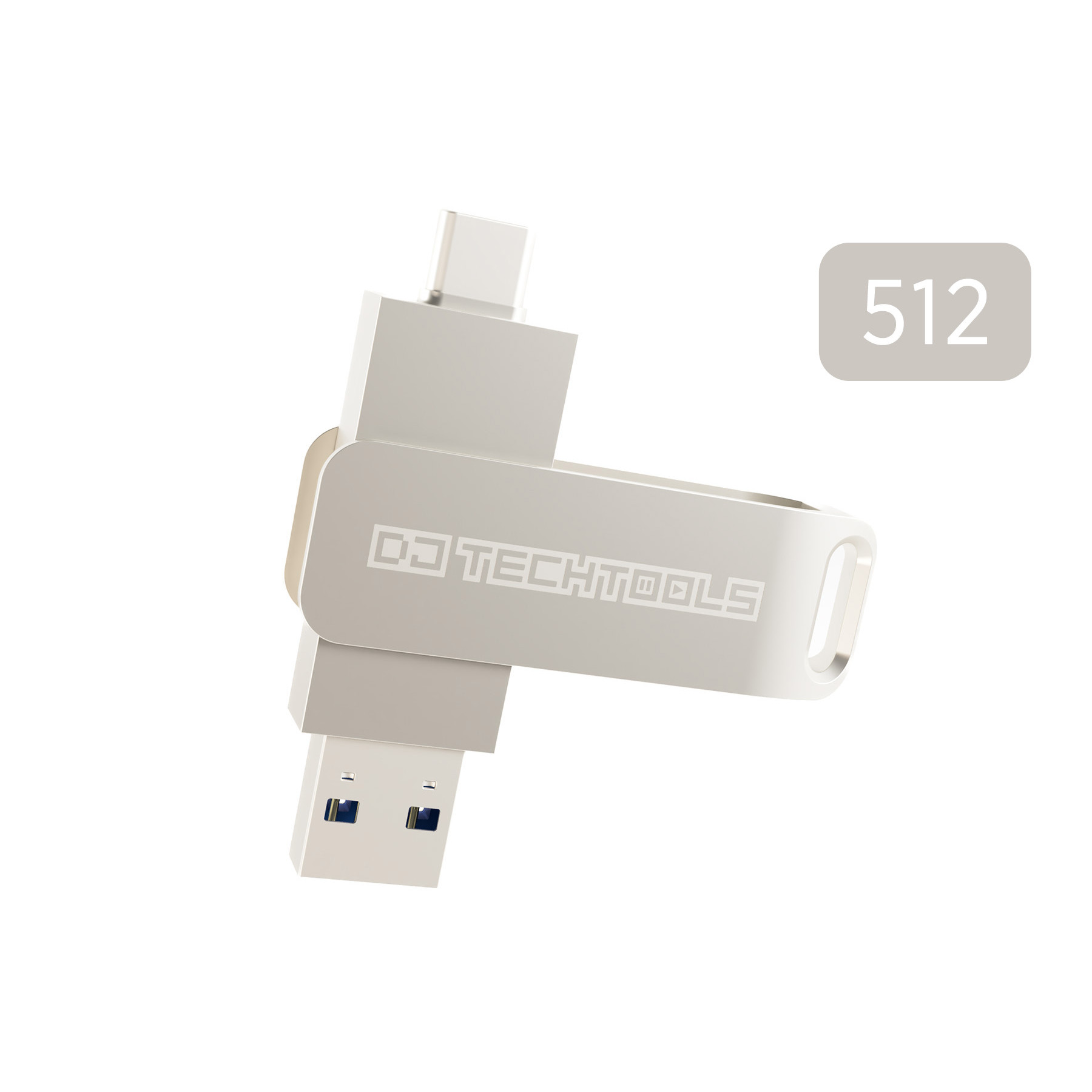 Dynamic Distribution - DJ Tech Tools Chroma Drive USB 512GB (Chrome)