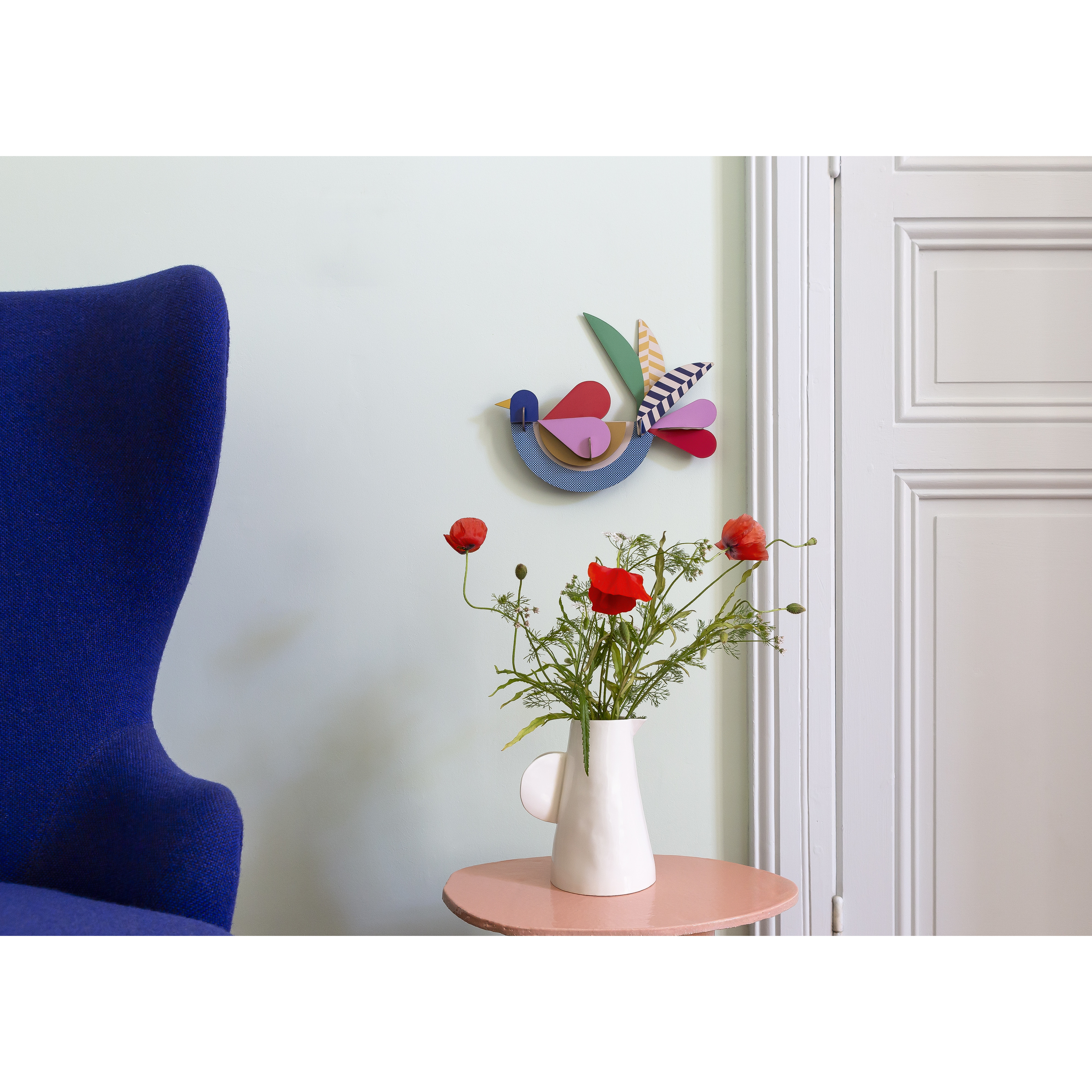 Dynamic Distribution - Zoe Miller x Studio Roof - Feathery Bird