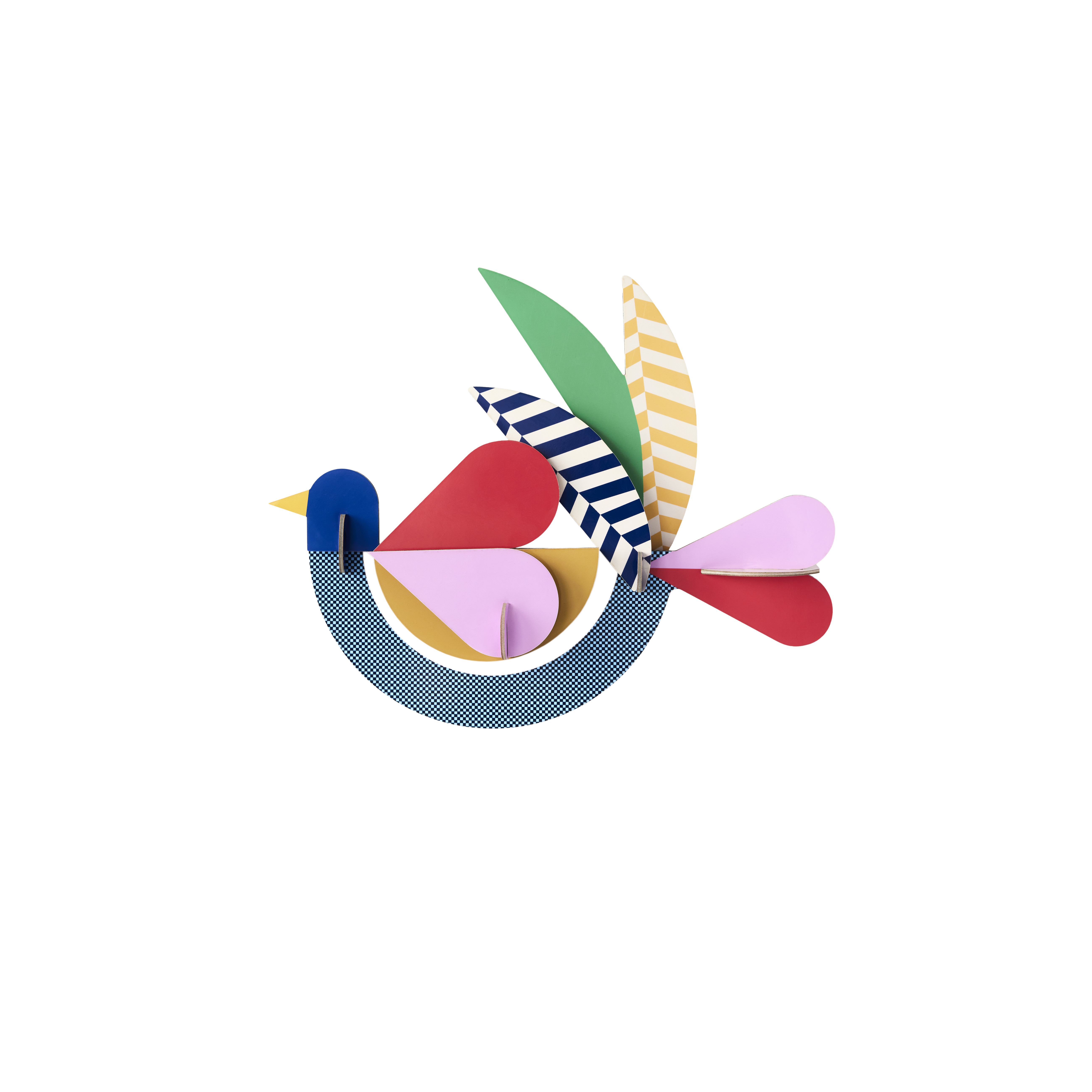 Dynamic Distribution - Zoe Miller x Studio Roof - Feathery Bird