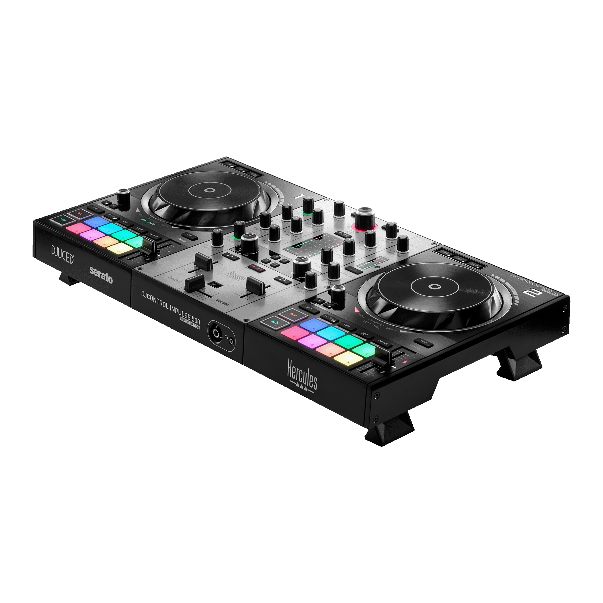 Dynamic Distribution - Hercules DJ Control Inpulse 500 (Silver) inc.Case