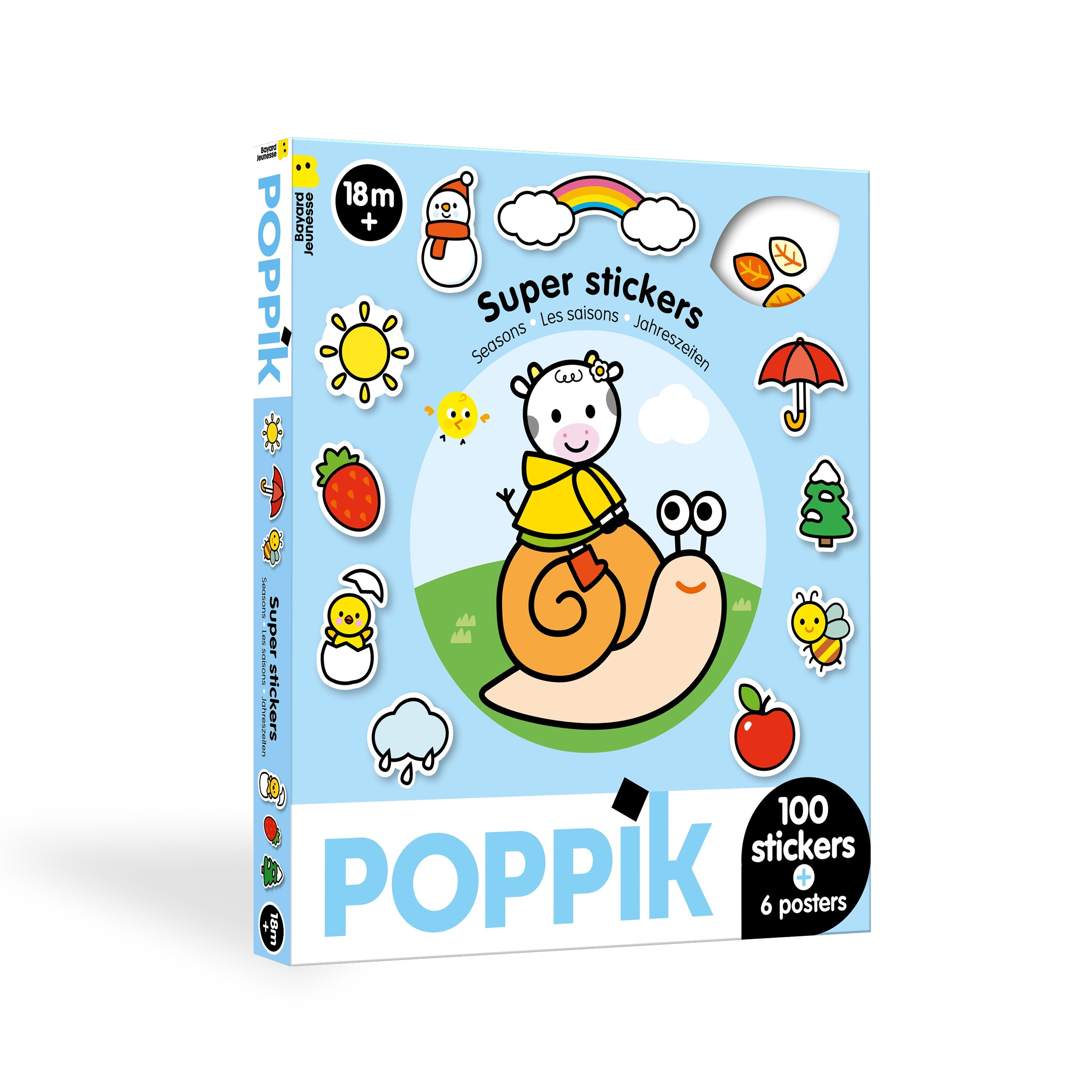 Dynamic Distribution - Poppik Super Stickers Box - Seasons